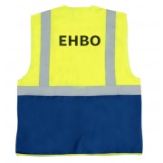 Ehbo hesje in officiële kleuren. Luxe uitvoering, met zakken en rits.