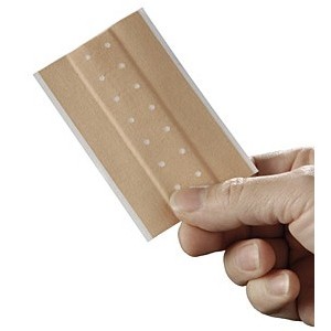 Hekaplast Klassieke Wondpleister. 10 vel van 10 x 6 cm EHBO pleister